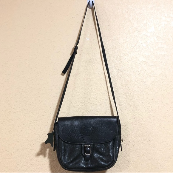 del rio | Bags | Vintage Del Rio Black Tooled Leather Crossbody | Poshmark
